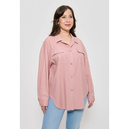 Рубашка  CLEO, размер 56, розовый