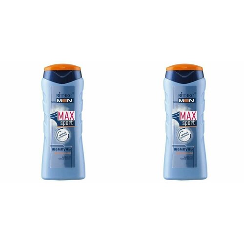 Витэкс Шампунь для волос For MEN MAX Sport мужской, 250 мл, 2 шт