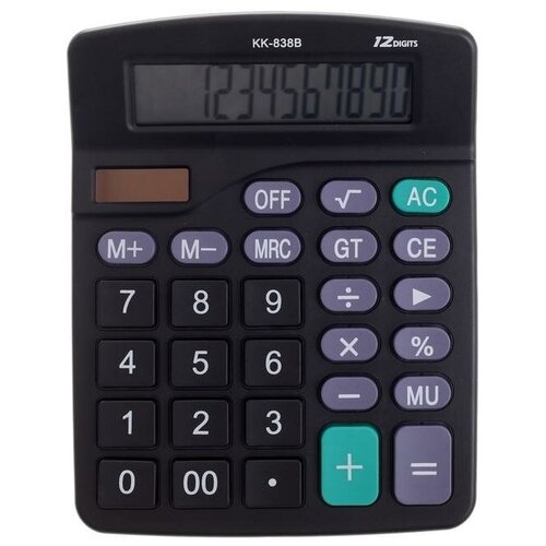Калькулятор настольный, 12 - разрядный KK-838B, 145 x 183 x 43 мм