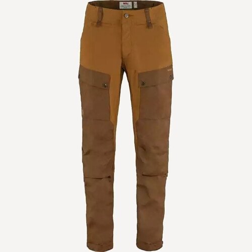  брюки Fjallraven, размер 50, коричневый