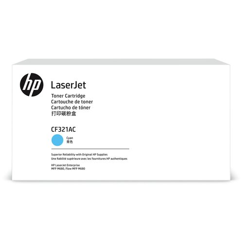 Картридж для лазерного принтера HP 653A Cyan (CF321AC)