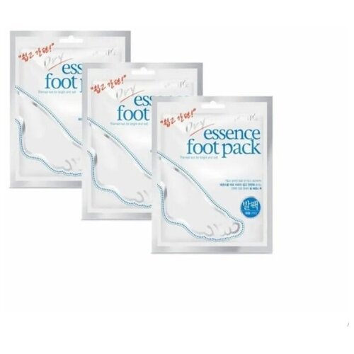 Маска для ног Petitfee Dry Essence Foot Pack, 3 шт
