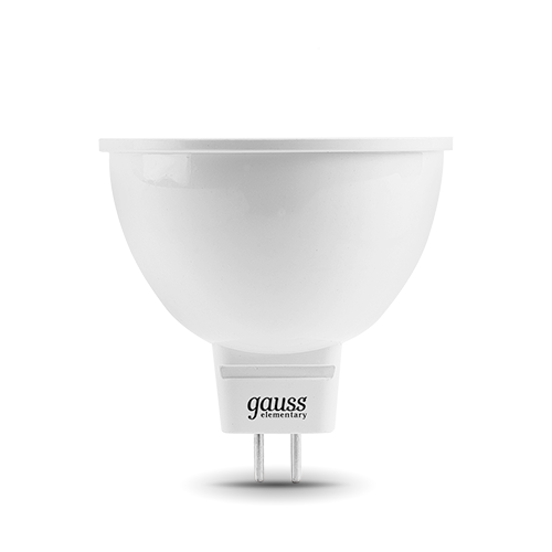 Лампа светодиодная gauss 13537, GU5.3, MR16, 7 Вт, 6500 К
