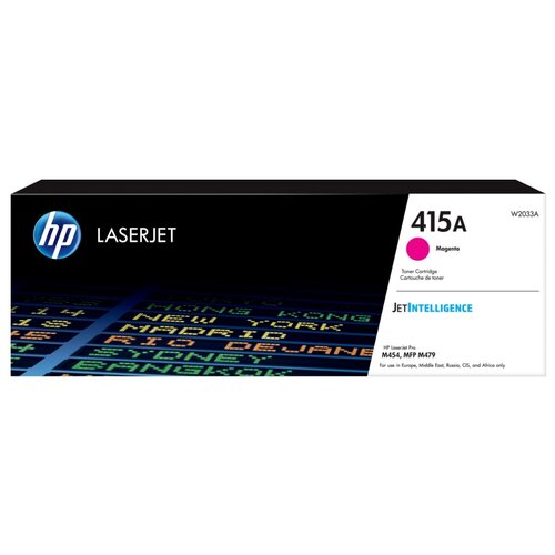 Картридж для лазерного принтера HP 415A Magenta (W2033A) пурпурный