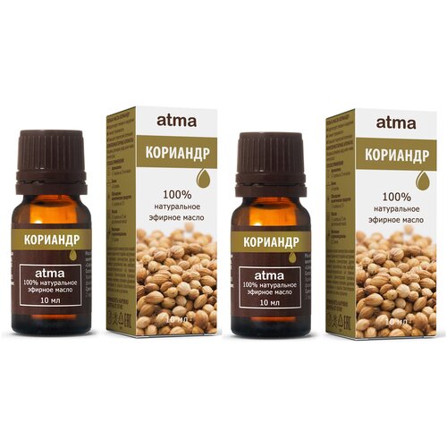 Atma набор эфирных масел Кориандр, 10 мл х 2 шт.