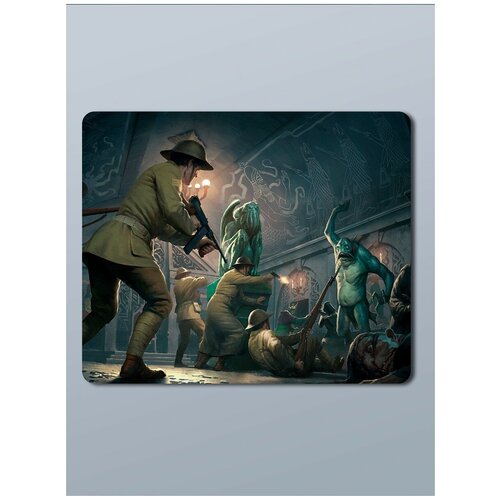 Коврик для мыши с принтом настольная игра Древний ужас Ужас Аркхэма, Лавкрафт - 7005