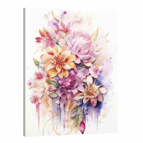 Интерьерная картина 50х70 "Цветы"
