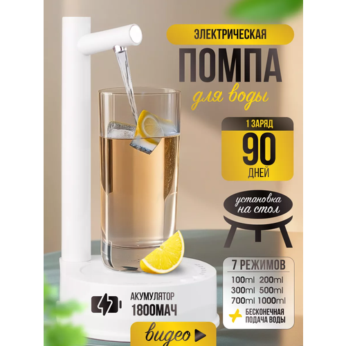 Помпа для воды электрическая настольная