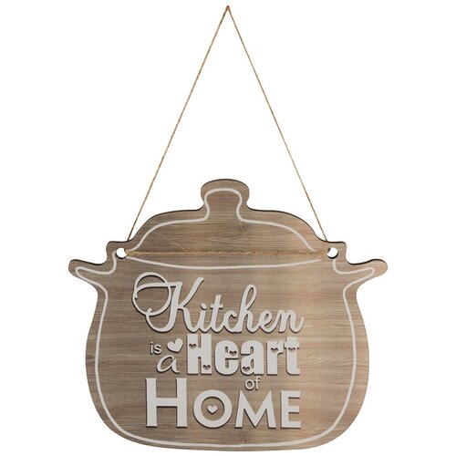 Табличка декор. The kitchen is the heart of the home ИТ-029 Волшебная страна (006724)