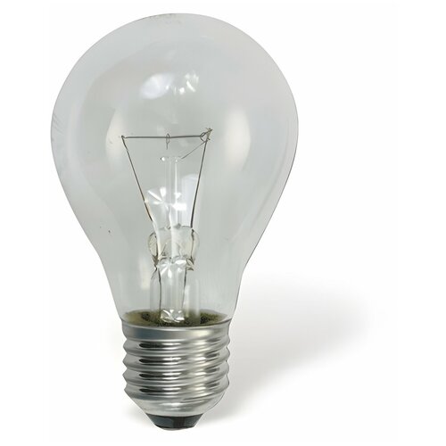 Лампа накаливания OSRAM Classic A CL E27, 60 Вт, грушевидная, прозрачная, колба d=60 мм, цоколь d=27 мм