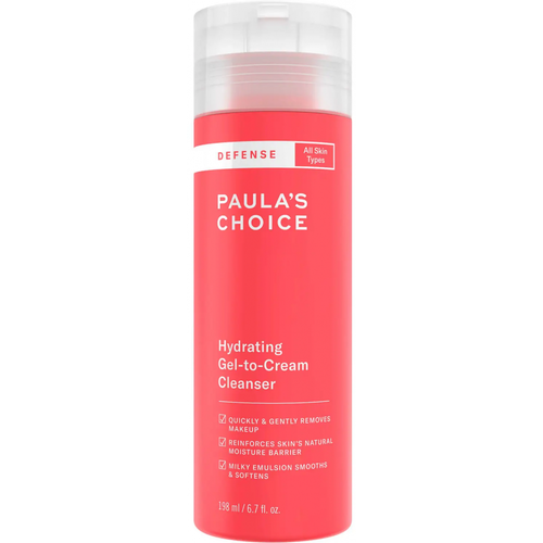 Крем-гель paula's choice defense hydrating gel-to-cream cleanser