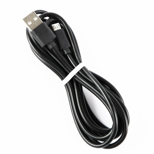 Зарядный кабель Micro USB черный 2м/ Провод микро usb
