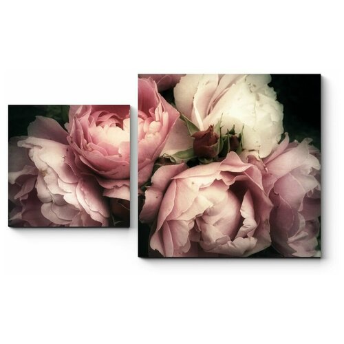 Модульная картина Прекрасные розы 120x72