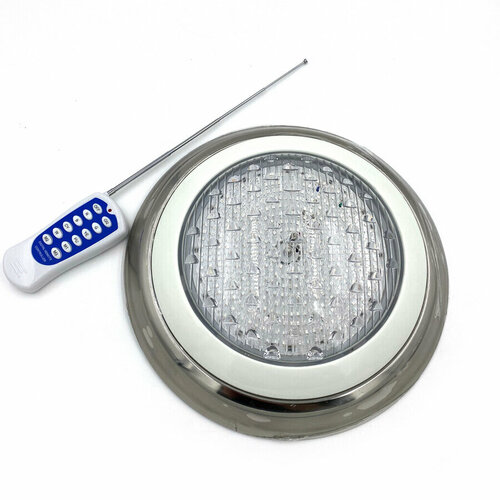 Светильник светодиодный накладной Reexo Flat Y, 25 Вт, 12 В, D=280 мм, под бетон (RGB), с пультом д/у, цена - за 1 шт