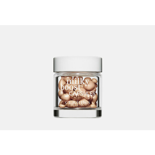 Тональный флюид для лица в капсулах Clarins, MILKY BOOST CAPSULES 30мл