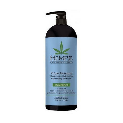 Шампунь Тройное увлажнение, HEMPZ 1000 мл