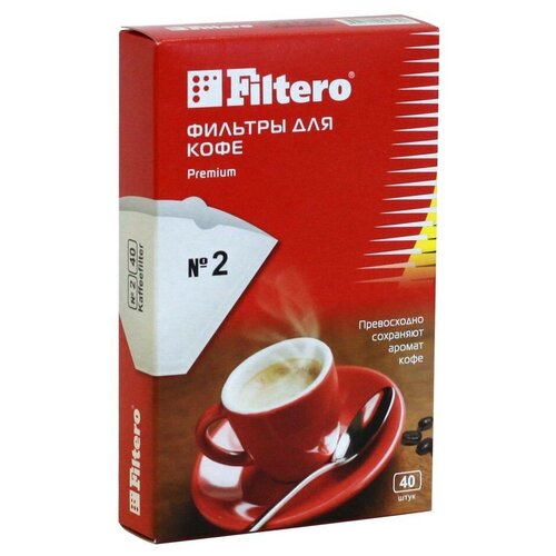 Фильтр для кофе Filtero №2/40