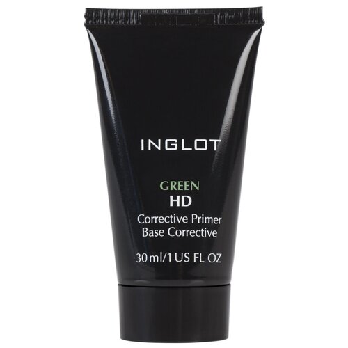 Inglot Основа под макияж HD Corrective Primer, 30 мл, green