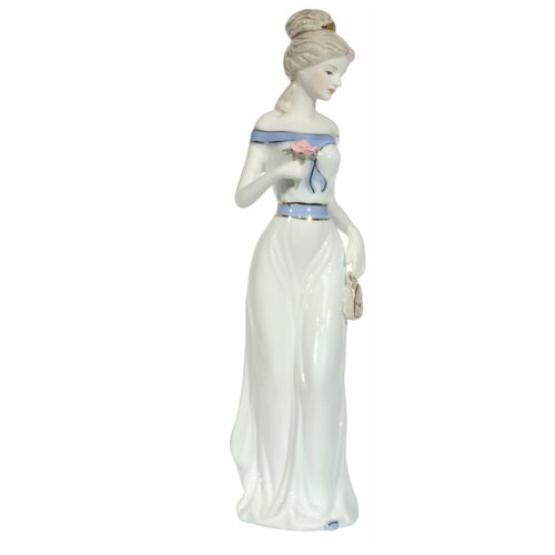 Фигурка декоративная Девушка с сумочкой, 714035, 8*7*30.5 см.