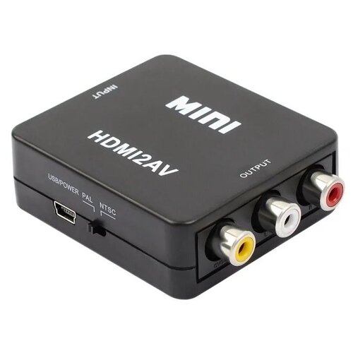 Конвертер VIXION AD32 HDMI (F) - RCA (F) (черный)