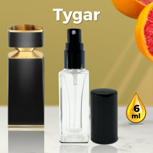 "Tygar" - Масляные духи мужские, 6 мл + подарок 1 мл другого аромата