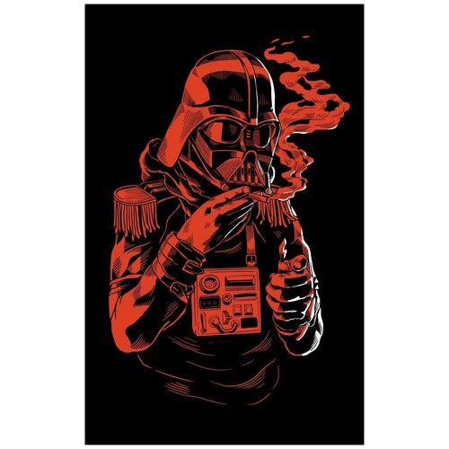 Плакат, постер на бумаге Star Wars-Darth Vader/Звездные Войны-Дарт Вейдер. Размер 21 х 30 см