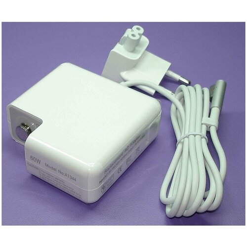 Блок питания (сетевой адаптер) для ноутбуков Apple 16.5V 3.65A 60W MagSafe L-shape REPLACEMENT