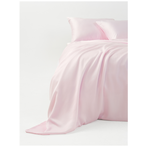 Комплект постельного белья GoodNight Essential, 2-спальное, тенсель, розовый