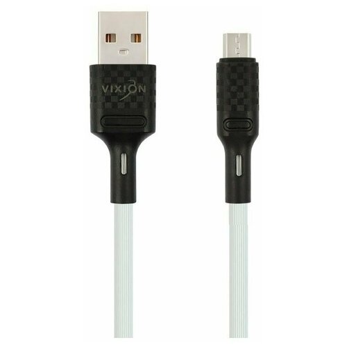 Кабель USB VIXION (K27) microUSB (1м) (белый)