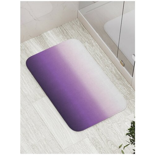 Коврик JoyArty противоскользящий "Фиолетовый градиент" для ванной, сауны, бассейна, 77х52 см