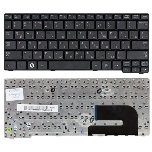 Клавиатура для ноутбука Samsumg N150-JA01PL черная