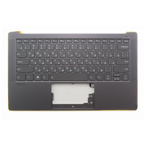 Клавиатура для ноутбука Lenovo IdeaPad S540-14IWL русская, серая с серым топкейсом