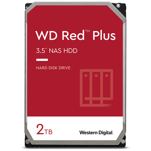 Western Digital WD Red Plus 2 ТБ WD20EFZX