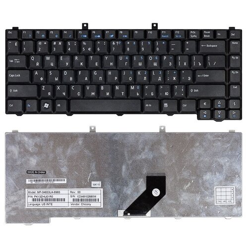 Клавиатура для ноутбука Acer 99. N5982.20R русская, черная