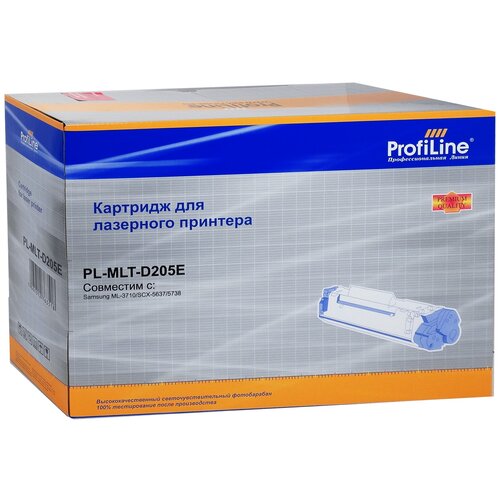 Картридж ProfiLine PL-MLT-D205E, 10000 стр, черный