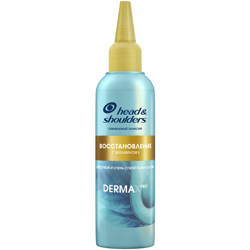 Head & Shoulders эликсир Derma X Pro Восстановление, 145 г, 145 мл, бутылка