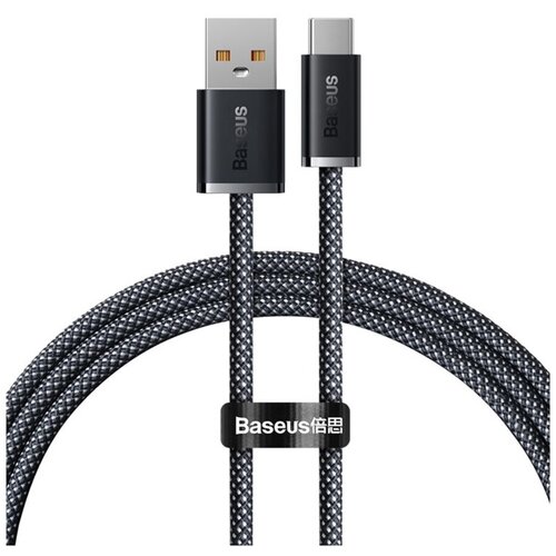 Кабель для передачи данных / быстрой зарядки / Baseus Dynamic Series Fast Charging Data Cable USB to Type-C 100W 1m Slate Gray CALD000616