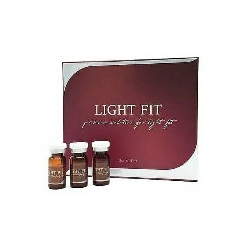 Сыворотка Light Fit Лайт Фит для лица и тела 4 флакона