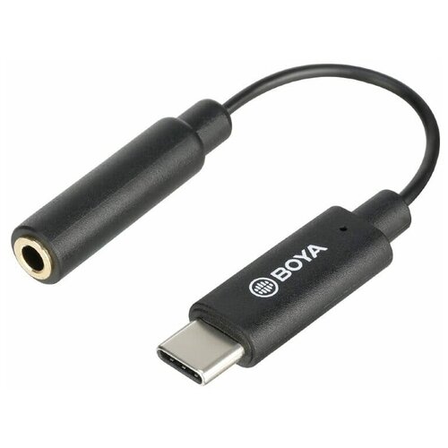 Переходник Boya BY-K6 3,5 мм TRS на USB Type-C (для DJI OSMO)