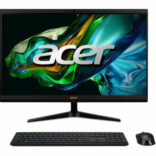 Acer Моноблок Acer Aspire C24-1800 DQ. BKMCD.002 Black 23.8" {Full HD i5 1335U/8Gb/SSD512Gb Iris Xe/CR/noOS/kb/m}