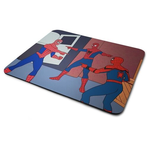 Коврик для мыши СувенирShop "Spider-man/Человек паук" 22х18 см
