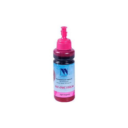 Чернила NV Print INK100U Light Magenta (NV-INK100ULM)