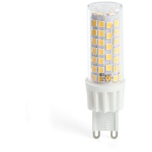 Лампа светодиодная, (13W) 230V G9 2700K JCD, LB-436 3шт