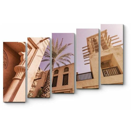 Модульная картина Солнечный Дубай 100x70