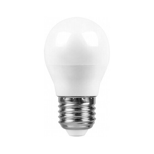 Лампа светодиодная 7W 4000K E27 230V SBG4507 шар (SAFFIT) (в упаковке 10 шт.)