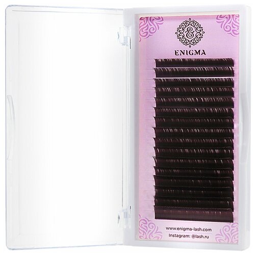 Enigma Ресницы цвет "Мокка" 0,07/M/8 мм (16 линий)