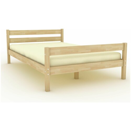 Односпальная кровать "Берёзка 2" без покрытия, 80x200 см, ORTMEX