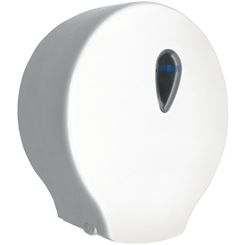Диспенсер для туалетной бумаги Nofer 325х305х130 белый (05005. W)
