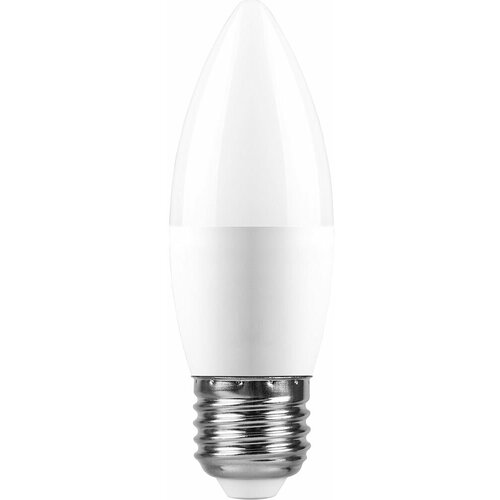 Лампа светодиодная Feron LB-970 Свеча E27 13W 175-265V 4000K (38111). Комплект из 10 шт.