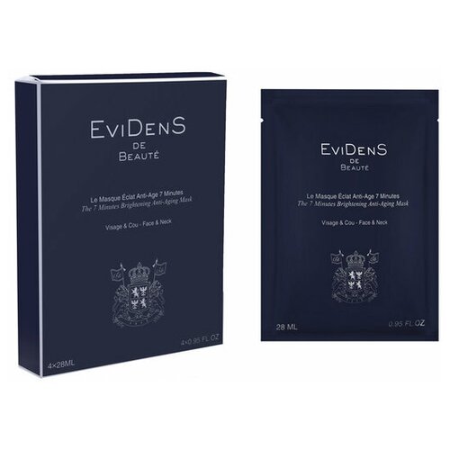 Evidens de Beaute The 7 Minutes Anti-aging Brightening Mask Set 112мл